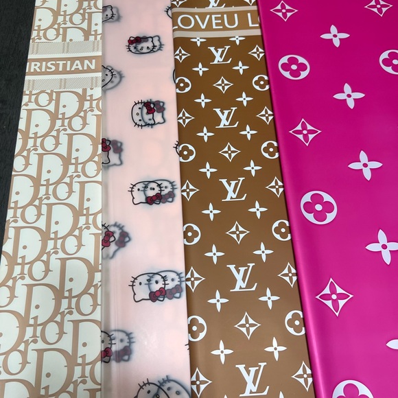 Party Supplies | Korean Wrapping Paper Luxury Brands Waterproof 2 ...